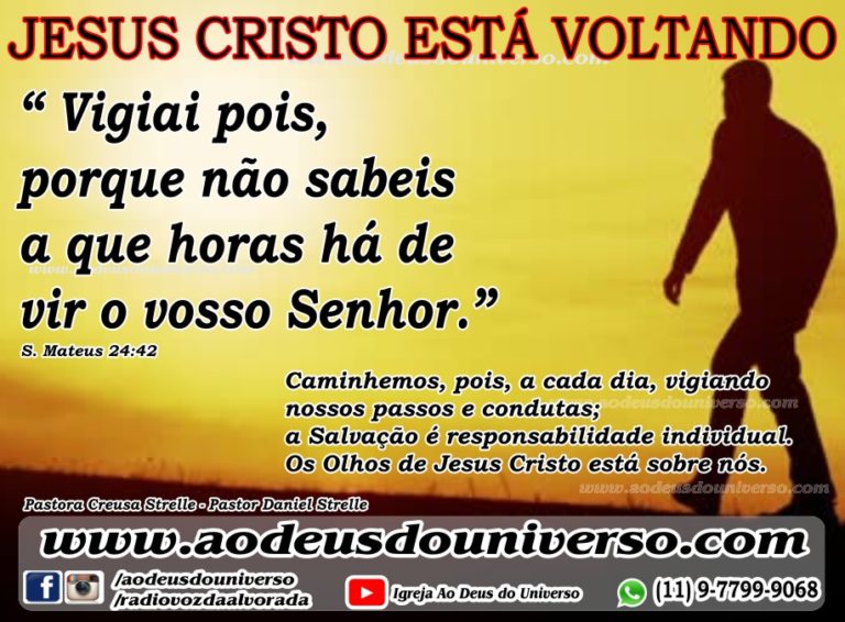 Jesus Cristo está Voltando